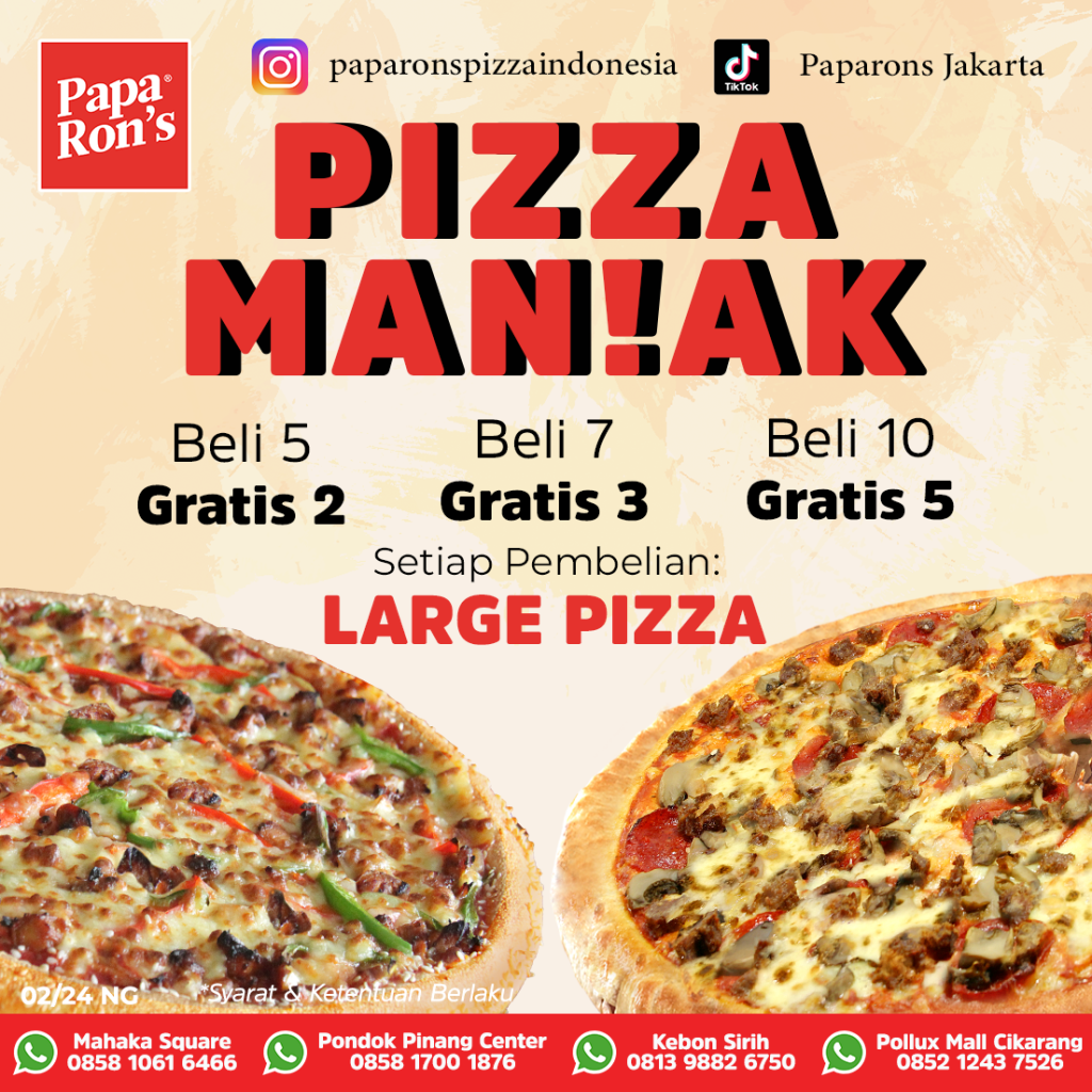 Papa Ron's Pizza – Taste The Difference!