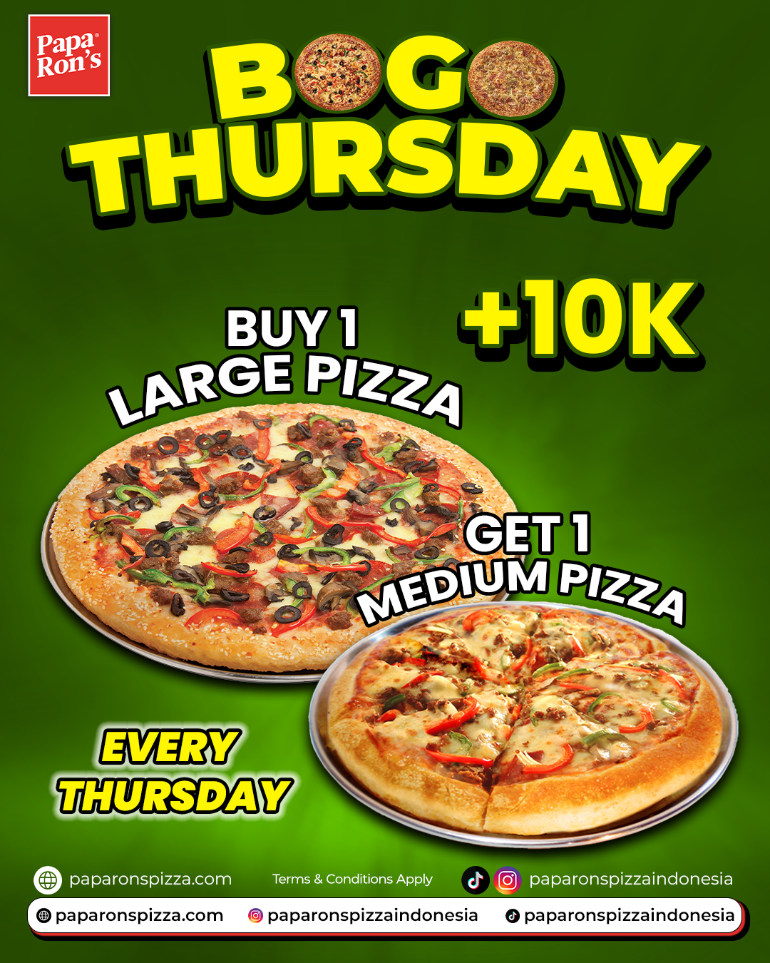 Papa Ron's Pizza – Taste The Difference!