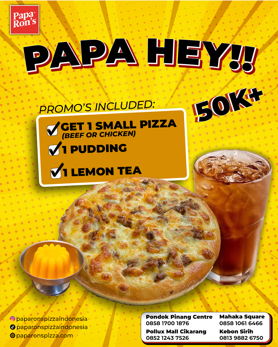 Papa Ron's Pizza – Taste The Difference!